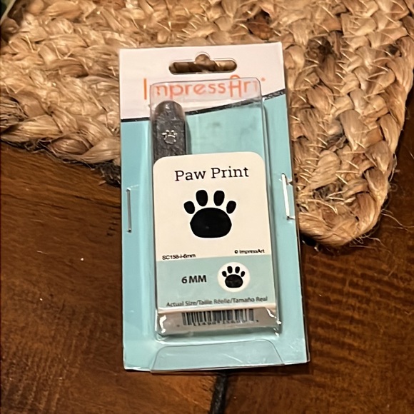 ImpressArt | Office | Paw Print Stamp | Poshmark